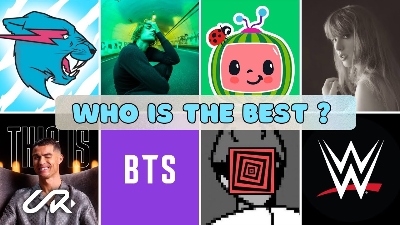 The Ultimate Countdown: Top 55 YouTubers with the Most Subscribers (April 2025 Update) - YouTube