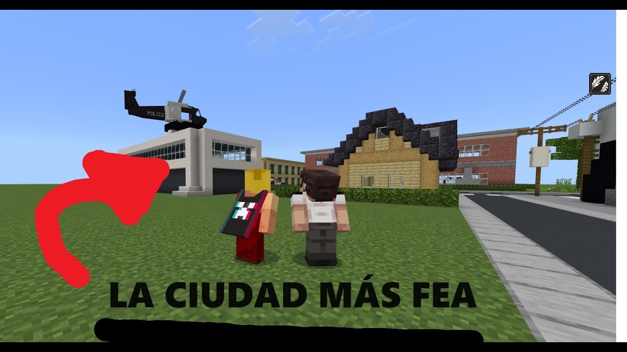 Jugando en la CIUDAD MÁS FEA de todo MINECRAFT. (Para mi) - YouTube