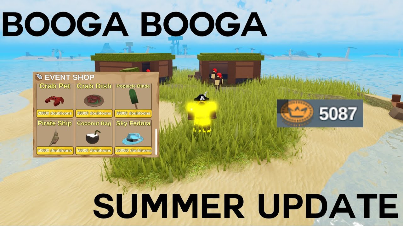 Booga Booga New Summer Event Guide - YouTube