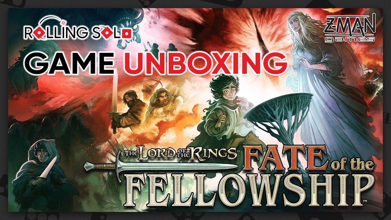 The Lord of the Rings: Fate of the Fellowship | Game Unboxing - YouTube