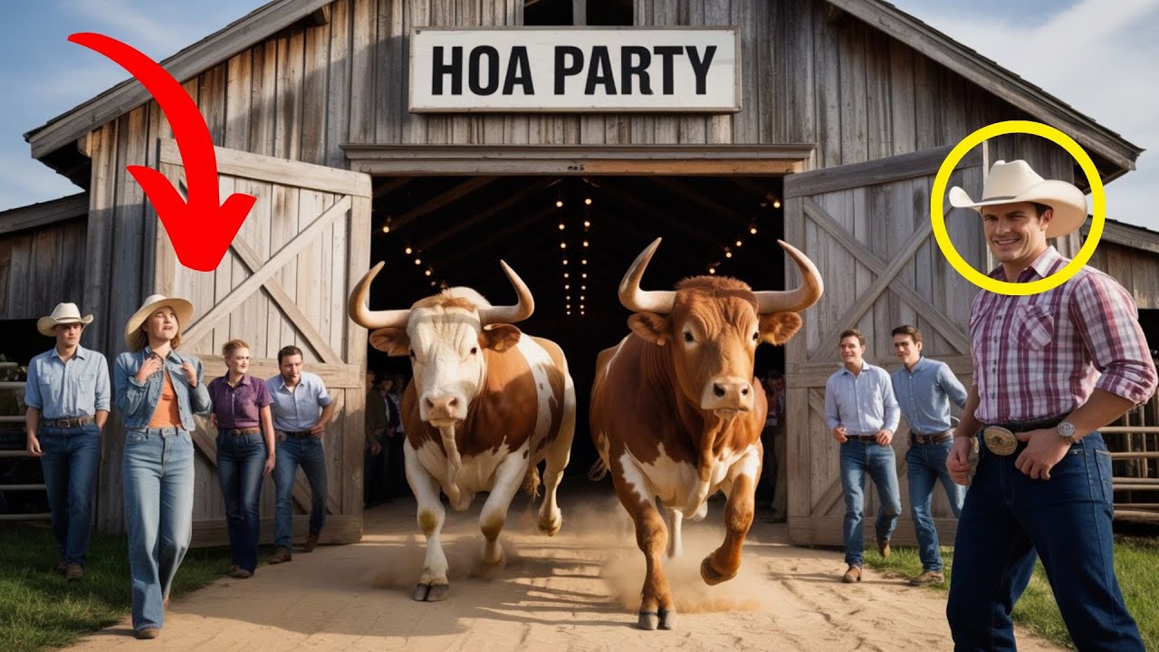 HOA Stole My Barn for Their Party — I Released a 3000 Pound Bull ...