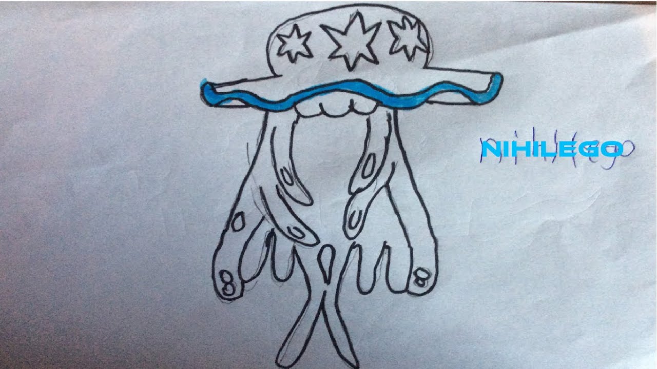 how to draw nihilego - YouTube