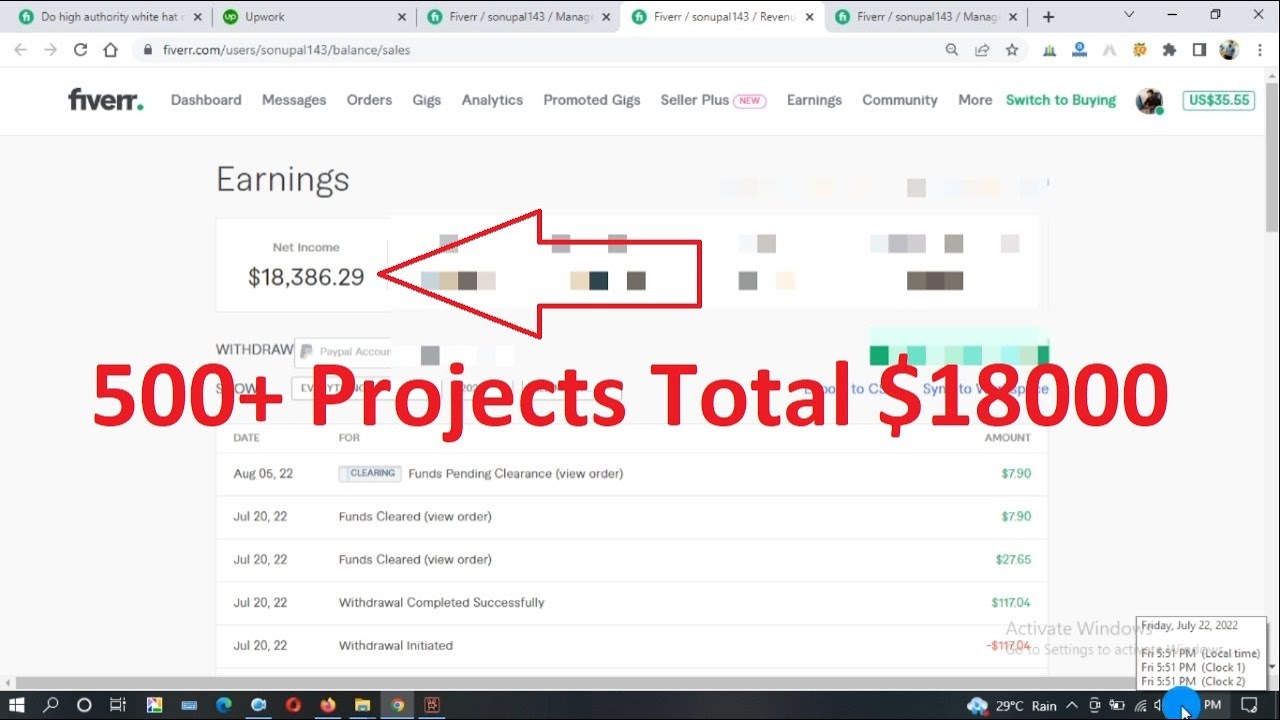 Get Your 1st Order on Fiverr in Just 1 Day || Fiverr journey Completed ...