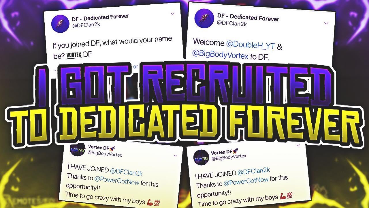 I Have JOINED DF!! (DEDICATED FOREVER) THE BEST CLAN ON 2k - YouTube