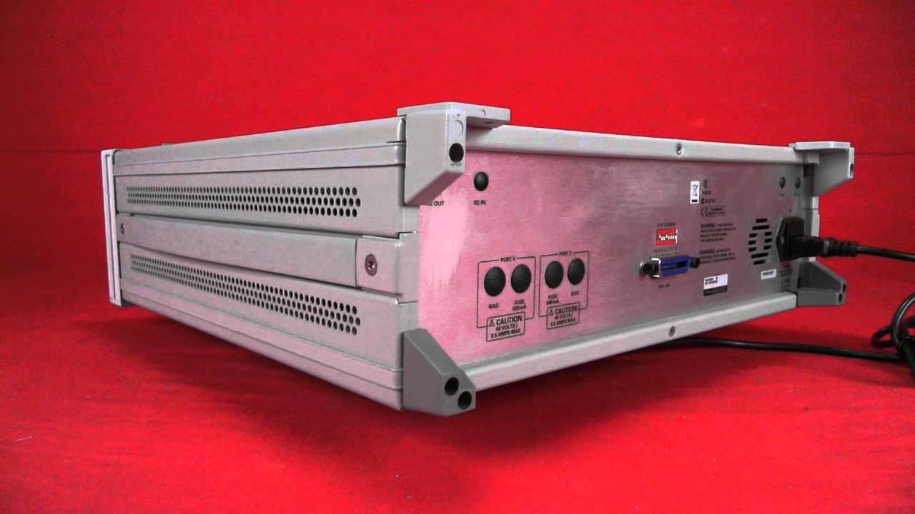 Agilent N4421B-H67 S-Parameter Test Set, For Sale - YouTube