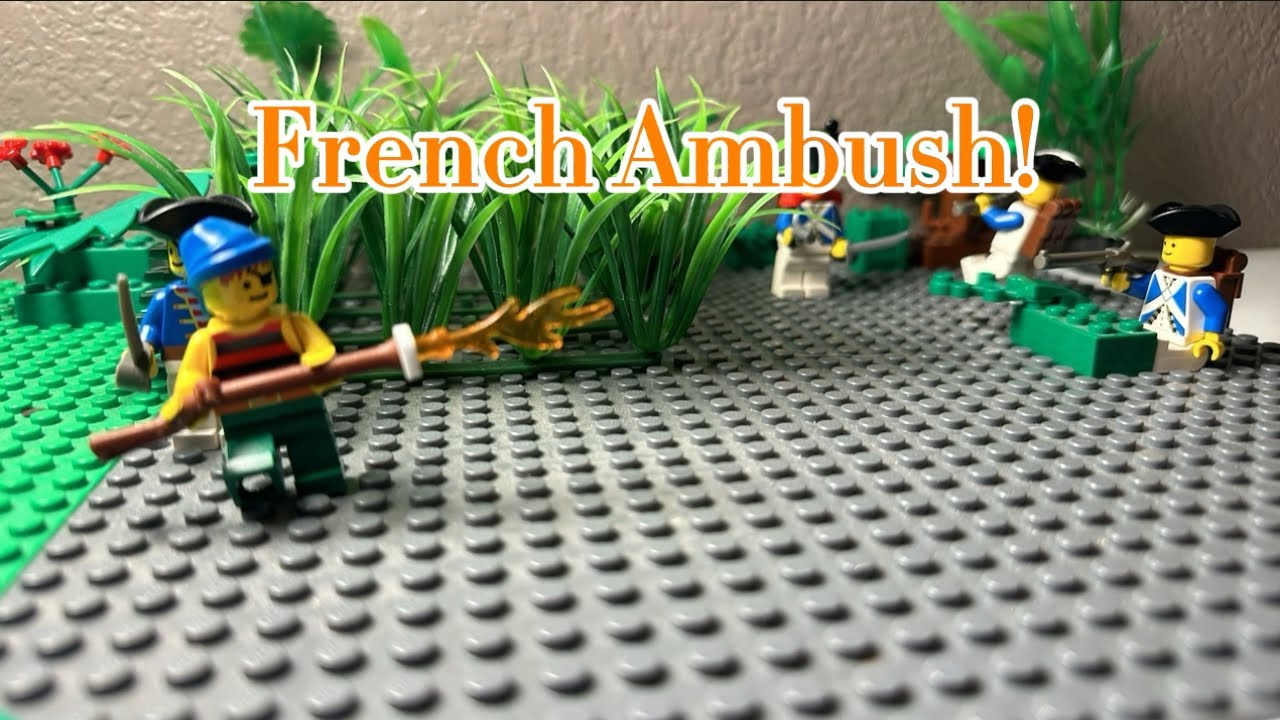 French Ambush | Lego stop motion battle 🧱🔥 - YouTube