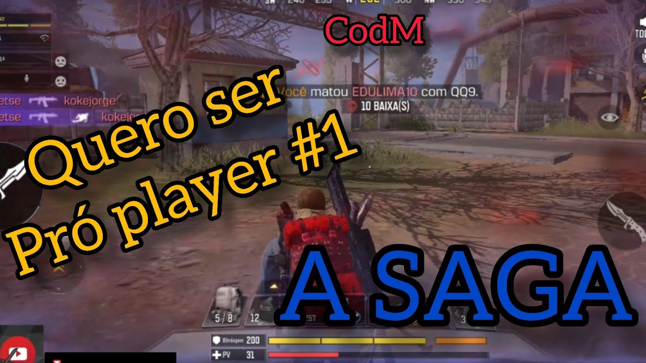 Call of Duty Mobile - QUERO SER PRO PLAYER #01 CODM - YouTube
