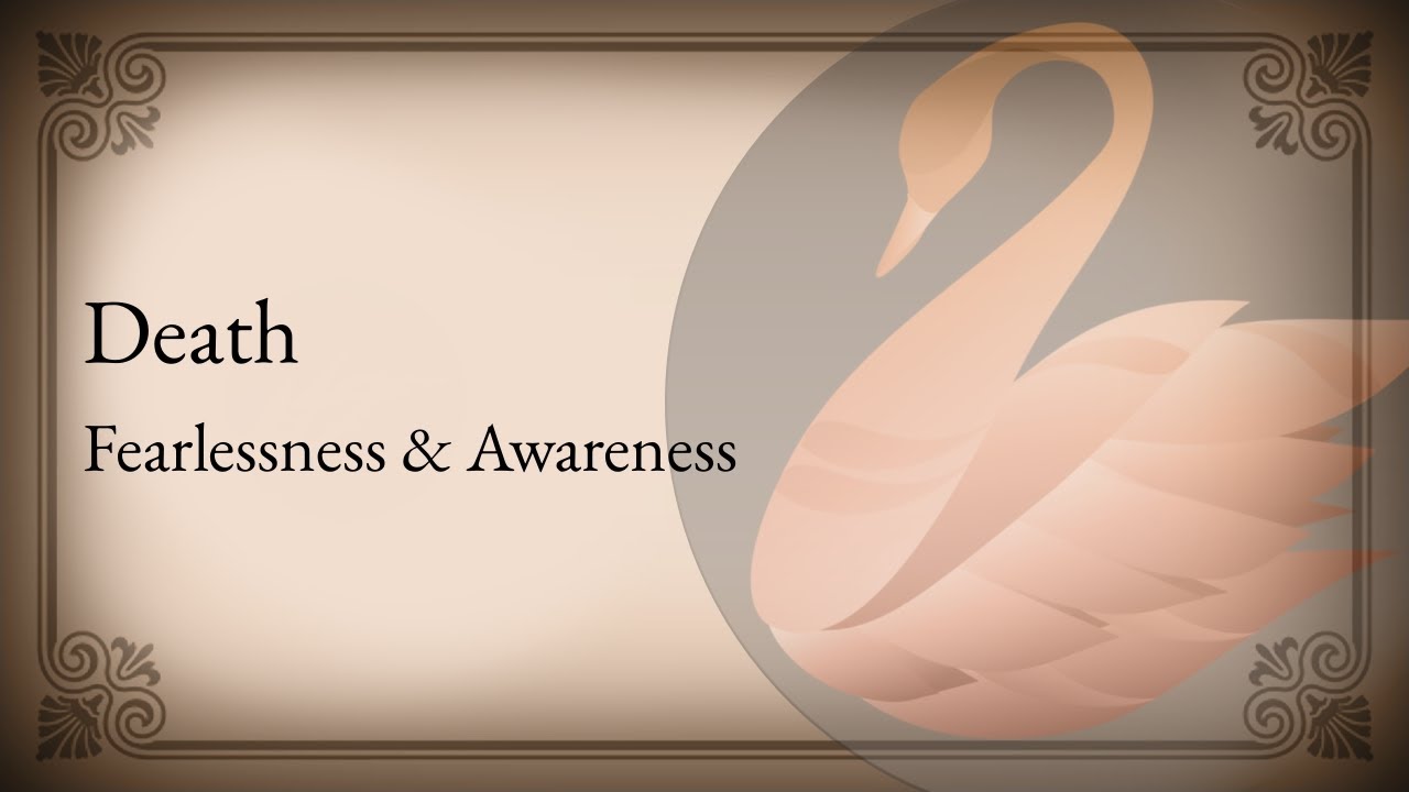Death Fearlessness And Awareness Youtube