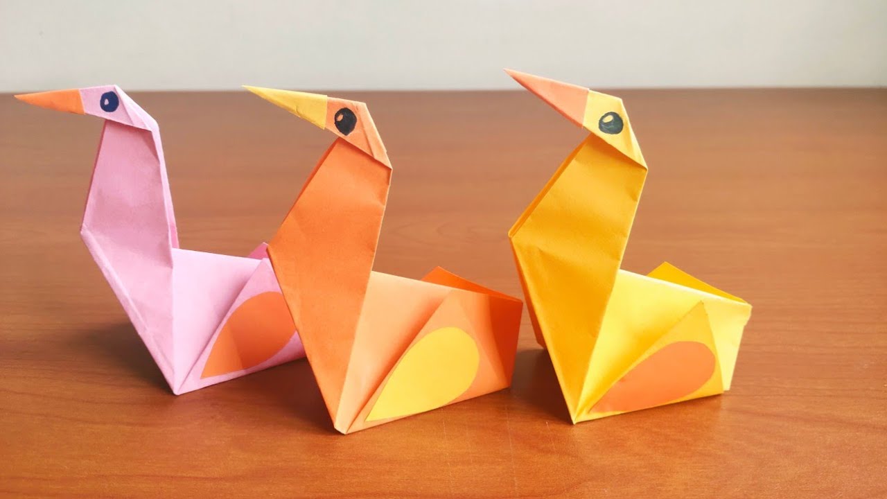 How to Make Paper Duck - YouTube