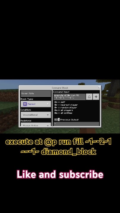Minecraft command part 3 - YouTube