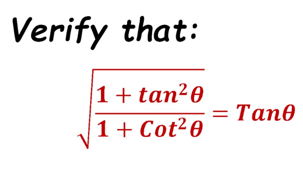 Can you prove this simple trigonometric identity? |lk logic ...