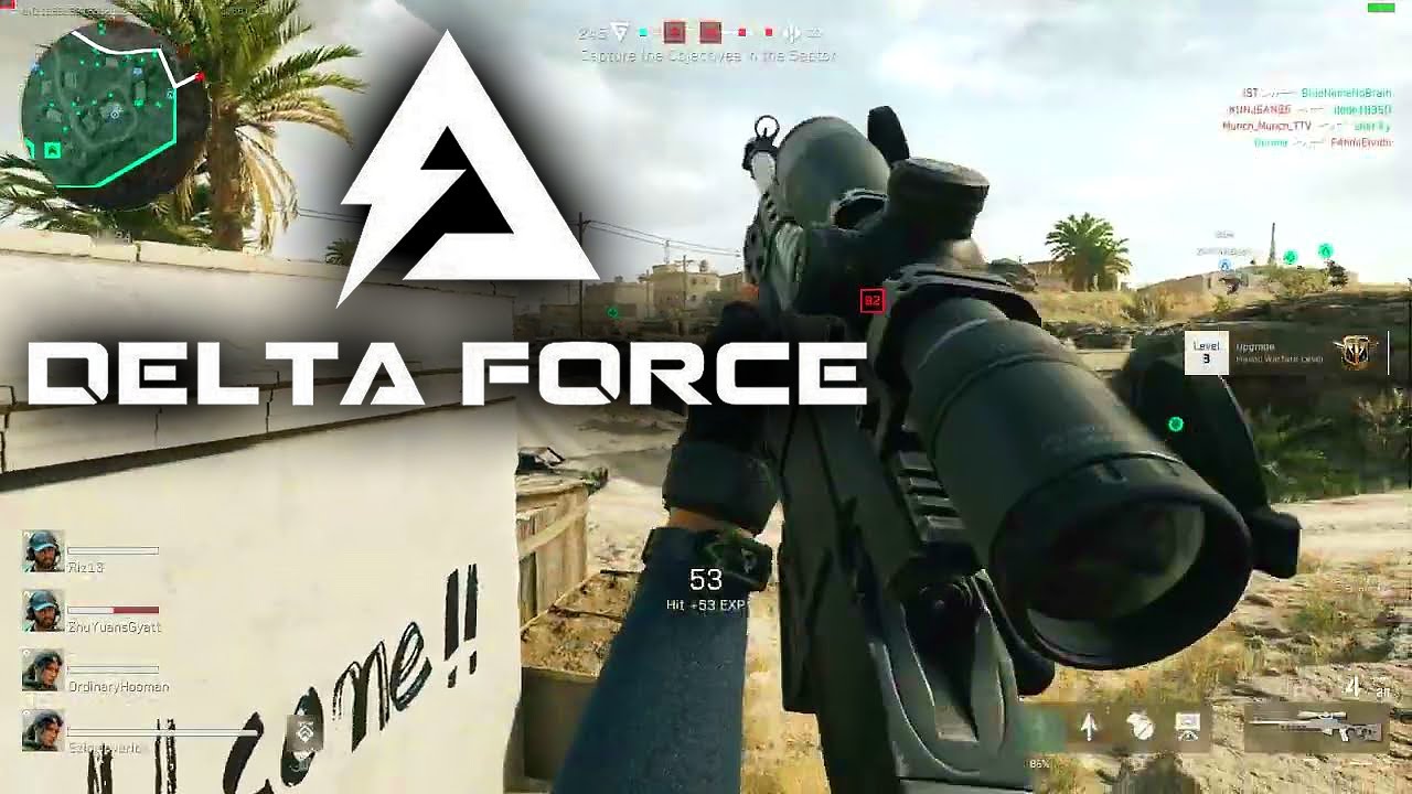 Delta Force Hawk Ops Alpha | GTX 1080 RYZEN 2200G | Low End PC Gameplay ...