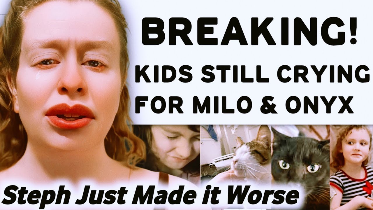 JENKINS KIDS STILL CRYING for Milo & Onyx | The Cats Steph DUMPED - YouTube
