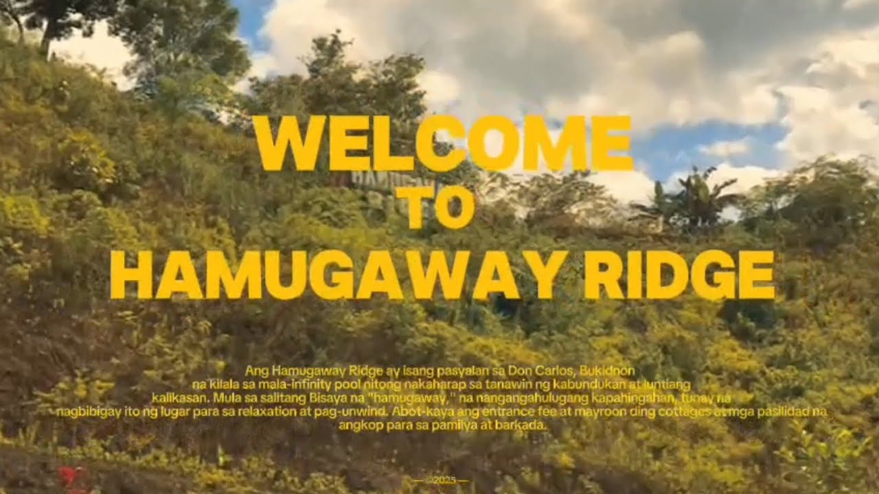 Tuklasin ang ganda ng Hamugaway Ridge sa Don Carlos (BANALO, NACOLANGGA ...