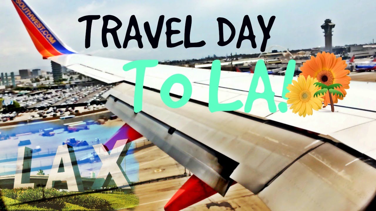 VLOG | My Travel Day To Los Angeles - YouTube