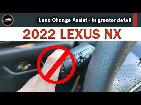 2022-2026 Lexus NX - Lane Change Assist (Reboot) - In greater detail  #LexusNX #LaneChangeAssist