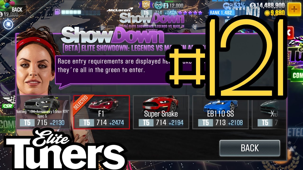 CSR Racing 2 | Elite Showdown Season 121 | FASTEST CAR LIST!! Update 2. ...