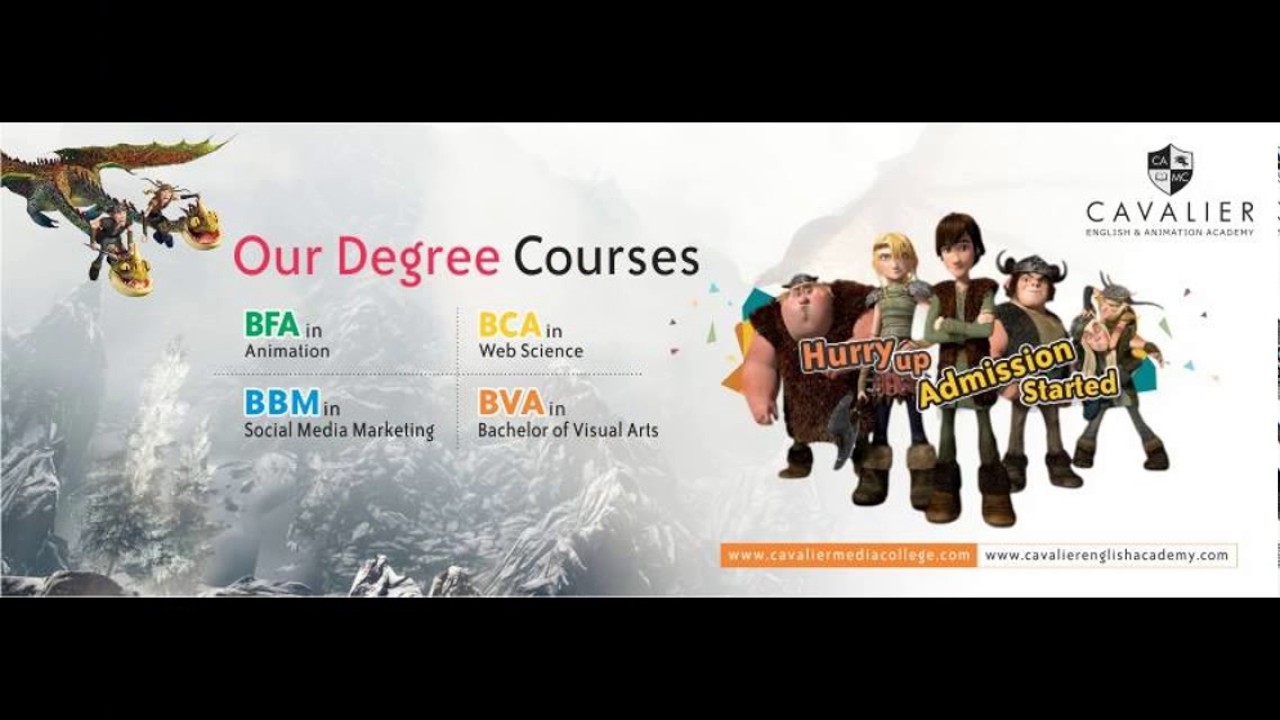 Cavalier Animation and Media College - YouTube