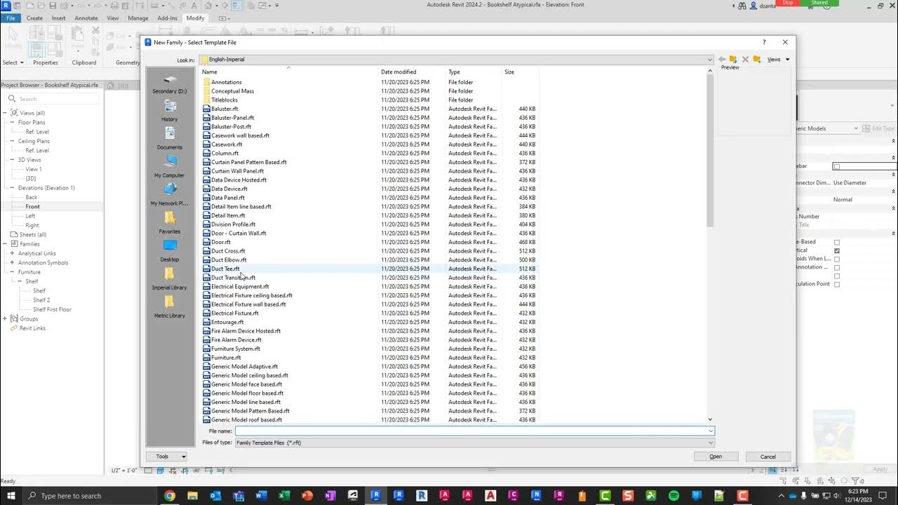 Revit Family Building Issue in 2024.2 - YouTube