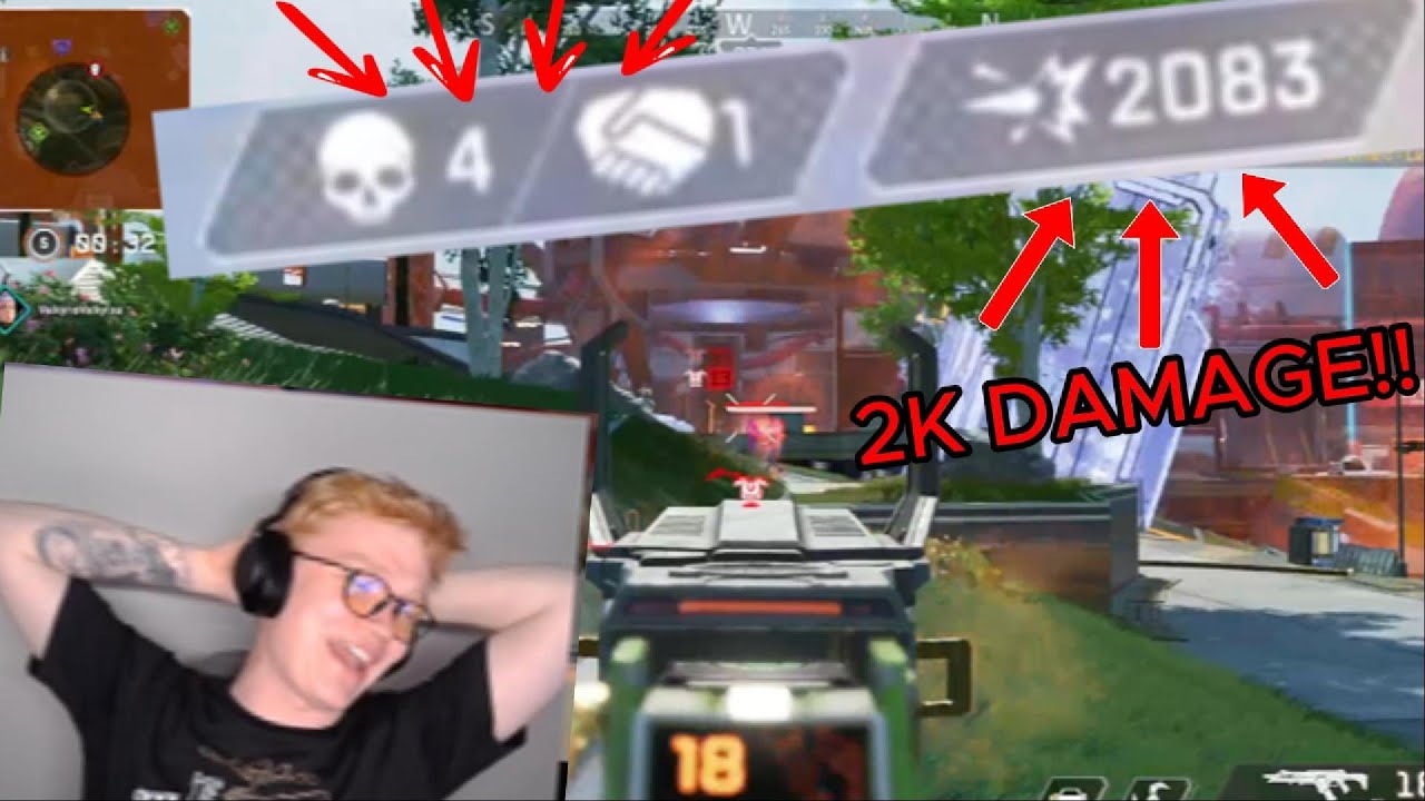 I tried new KEYBINDINGS! in APEX!! 2K DAMAGE GAME* - YouTube