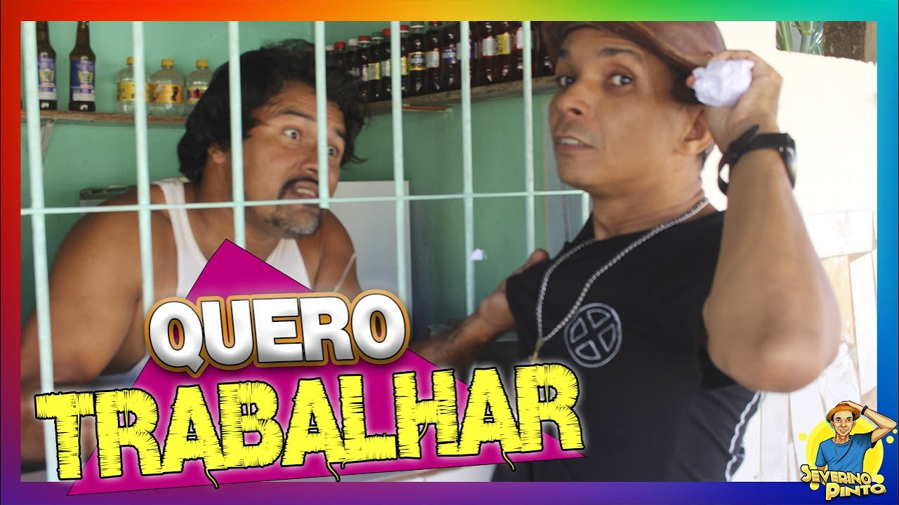 Severino tenta trabalhar na Barraca de Seu Manel e se da mal - YouTube