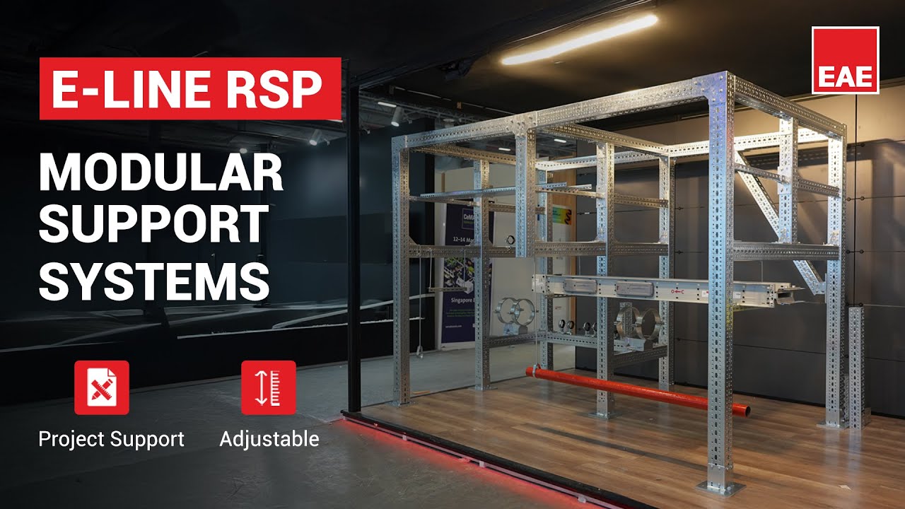 E-Line RSP Heavy Duty Modular Support System | EAE Group - YouTube