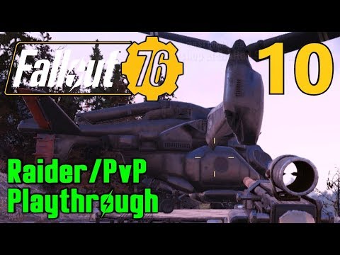 [10] Bounty Hunting and OUR OWN VERTIBOT!!! (Fallout 76 Raider PvP ...