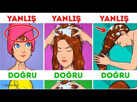 SAÇINIZI HER GÜN YIKAMANIN ÖNÜNE GEÇMEK İÇİN 10 AKILLI İP UCU