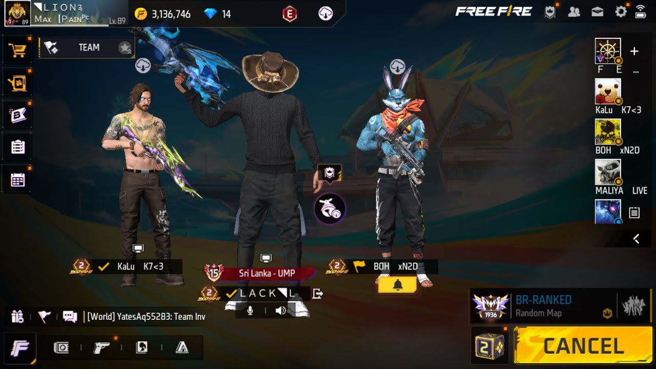 Aye awa bn| Black Lion FF Live - YouTube