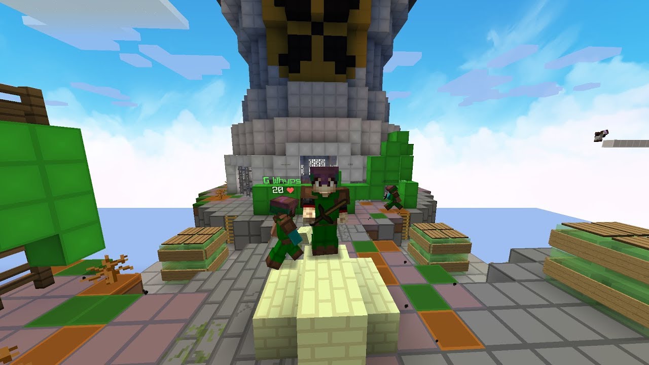 Bedwars with Random Noobs - YouTube