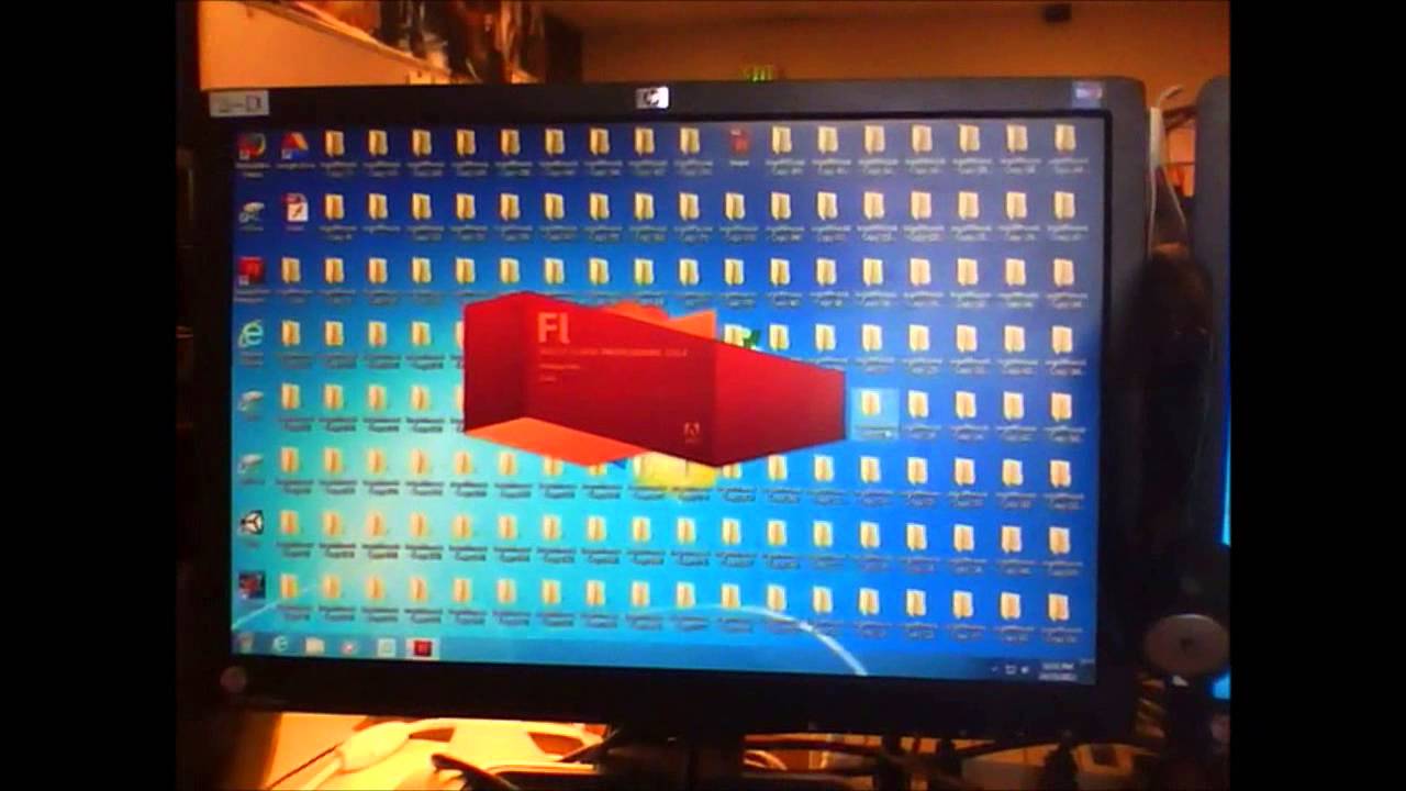 "log off noob" file spam computer prank - YouTube