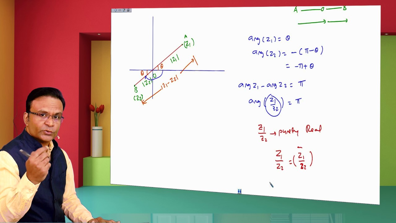 Complex numbers | Algebra | Geometry | JEE Maths video lectures by G ...