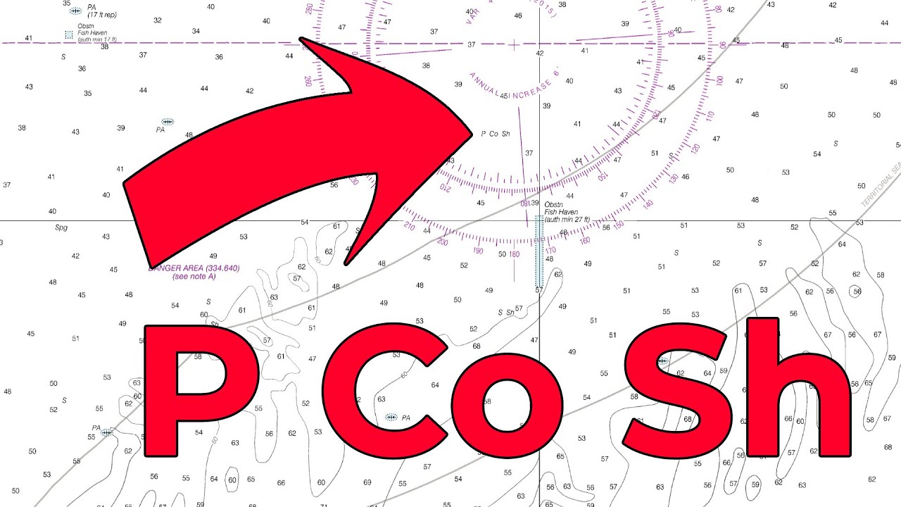 Chartwork Tutorial: Nature Of Seabed - YouTube