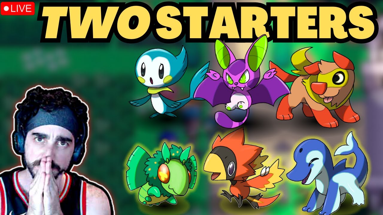 This New Fan Game Gives You TWO Starters - Pokemon Flux Nuzlocke LIVE ...