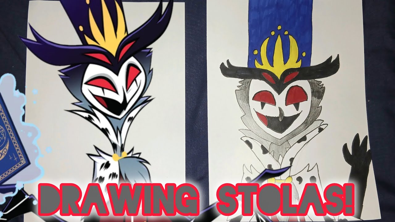 Drawing Stolas! [Helluva Boss] - YouTube