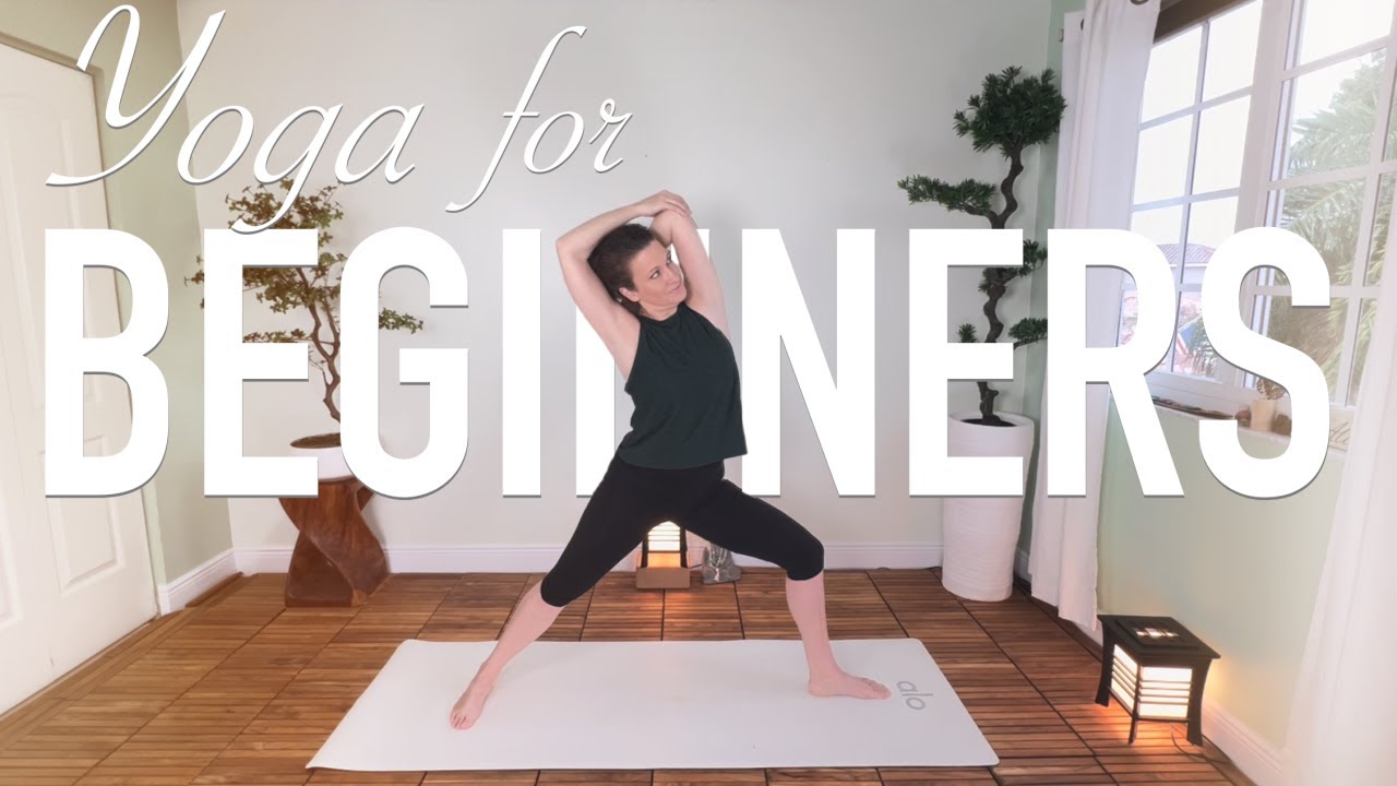 Yoga for Beginners - 30 Minute Home Yoga Workout - YouTube