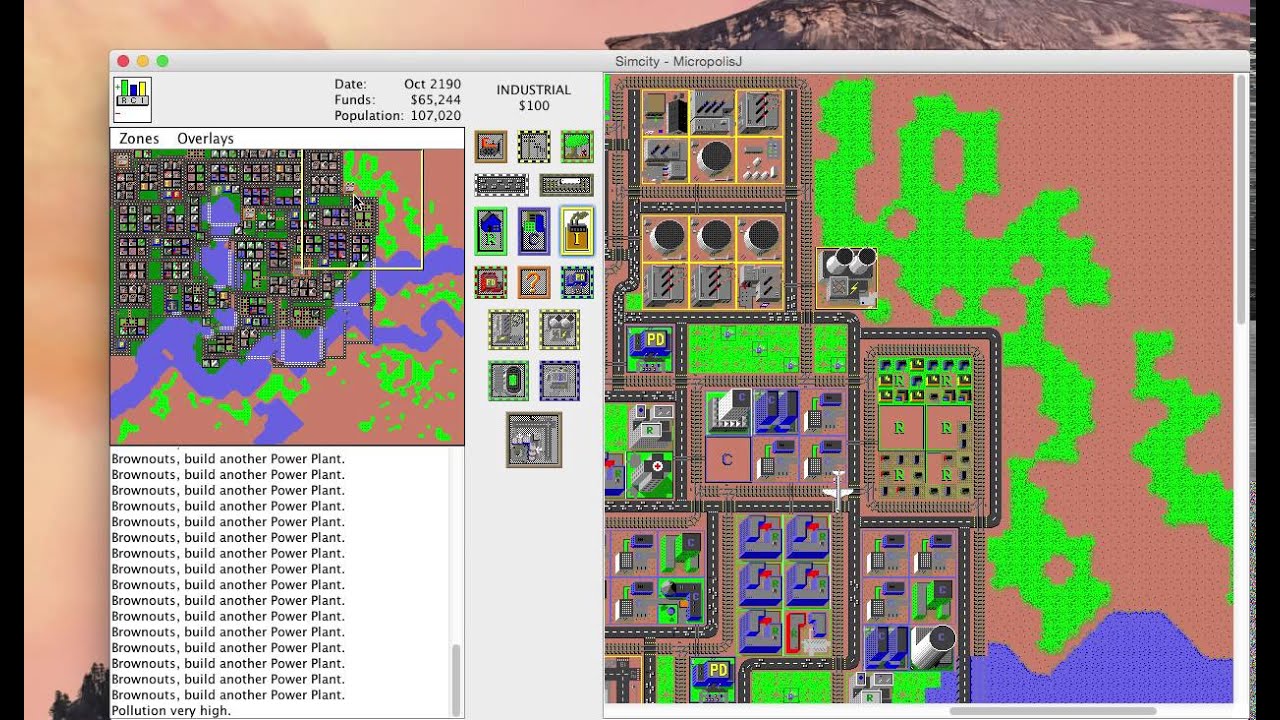 Let's Play Micropolis (SimCity 1989 Clone): The Airport Is On Fire ...