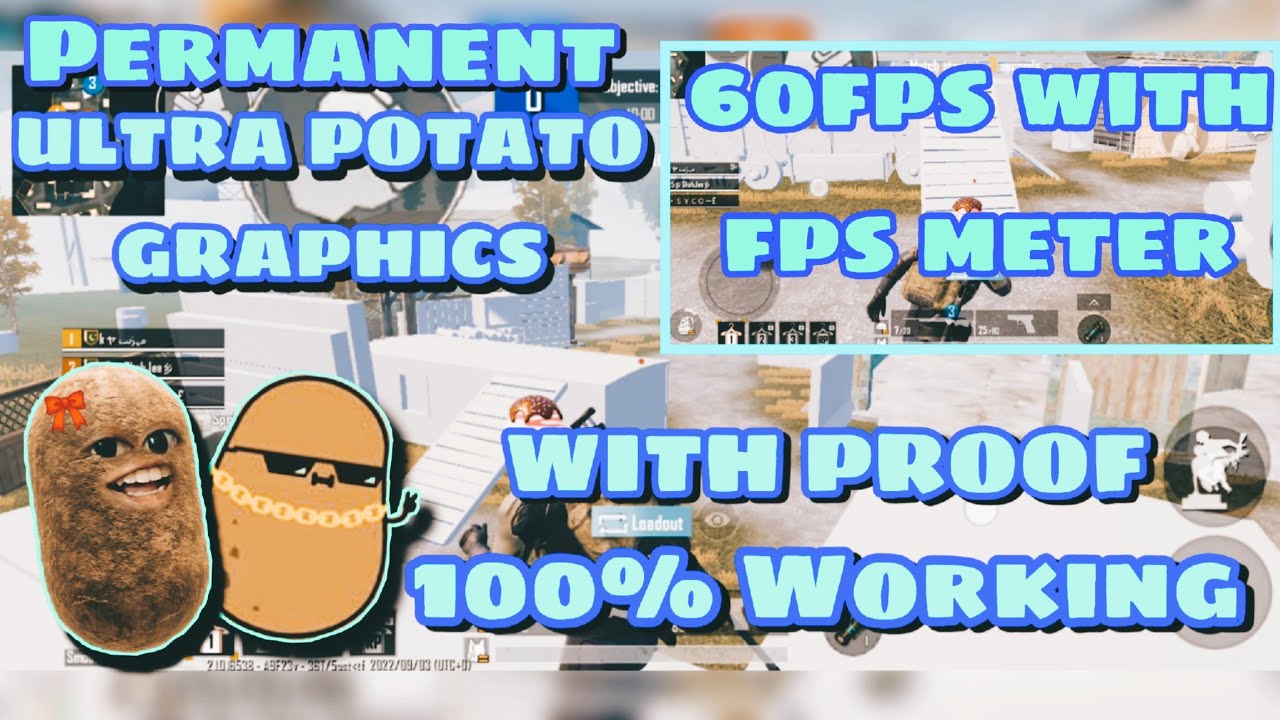 HOW TO GET POTATO GRAPHICS IN LOW END DEVICE || HOW TO ENABLE POTATO ...