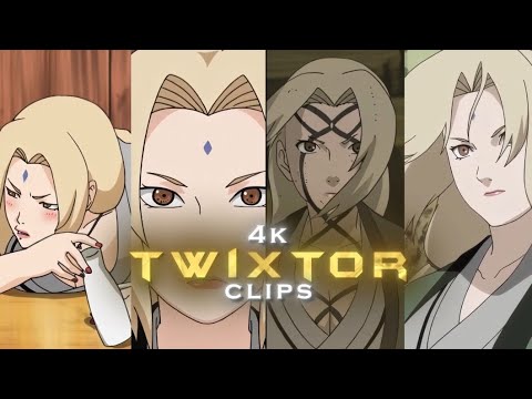 Tsunade the 5th hokage Twixtor 4k + No CC