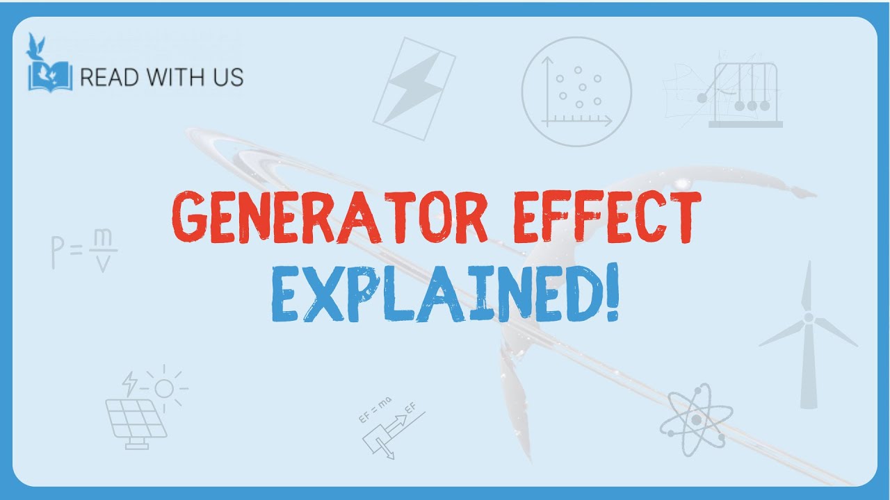 7.6 - Generator Effect - YouTube