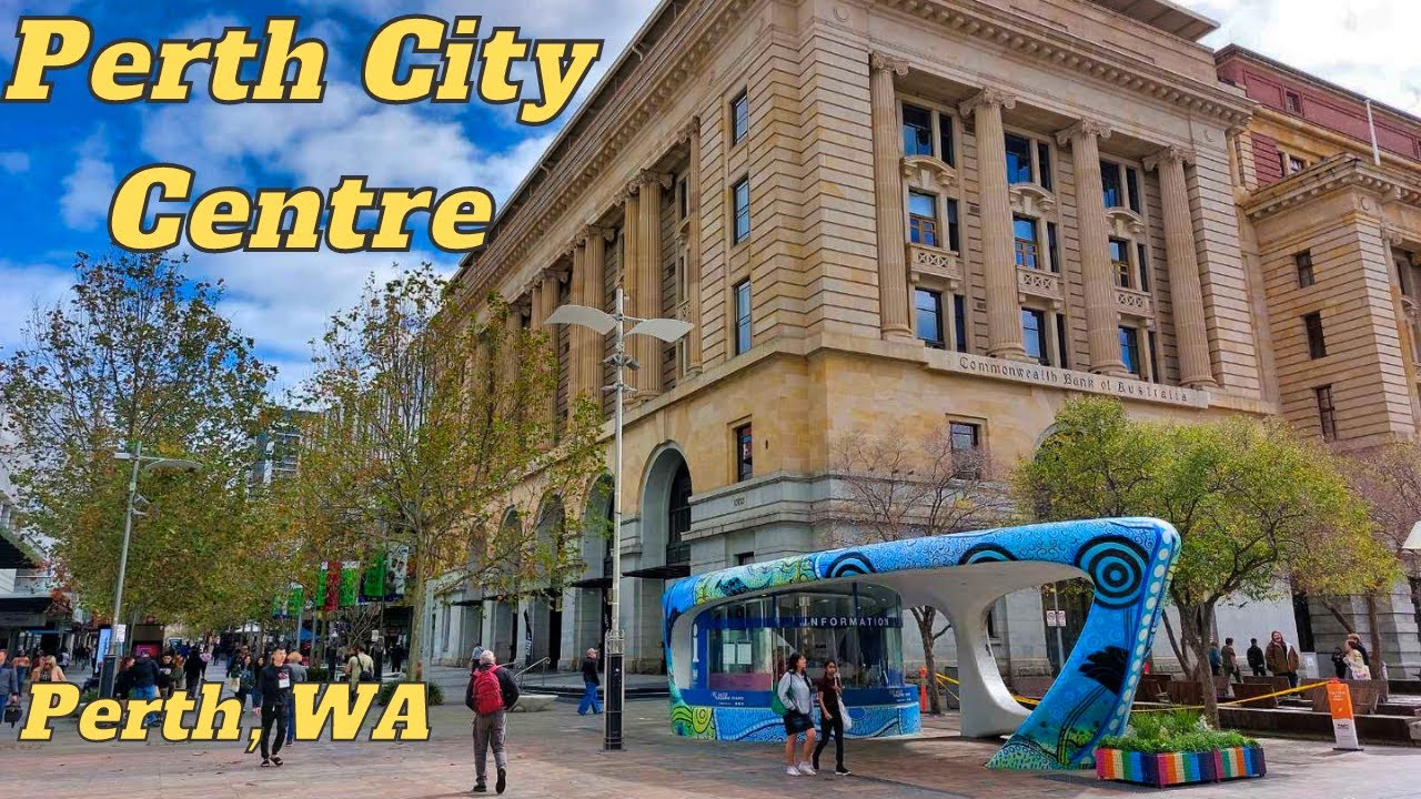 Perth CBD | Western Australia | Walking Tour [4K] - YouTube
