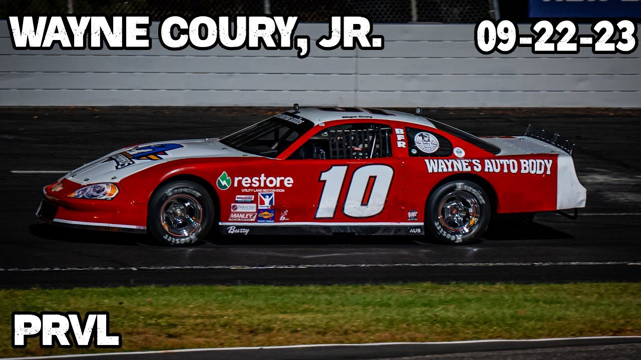 Wayne Coury, Jr. | #10 Late Model (STAFFORD // 09-22-23) - YouTube