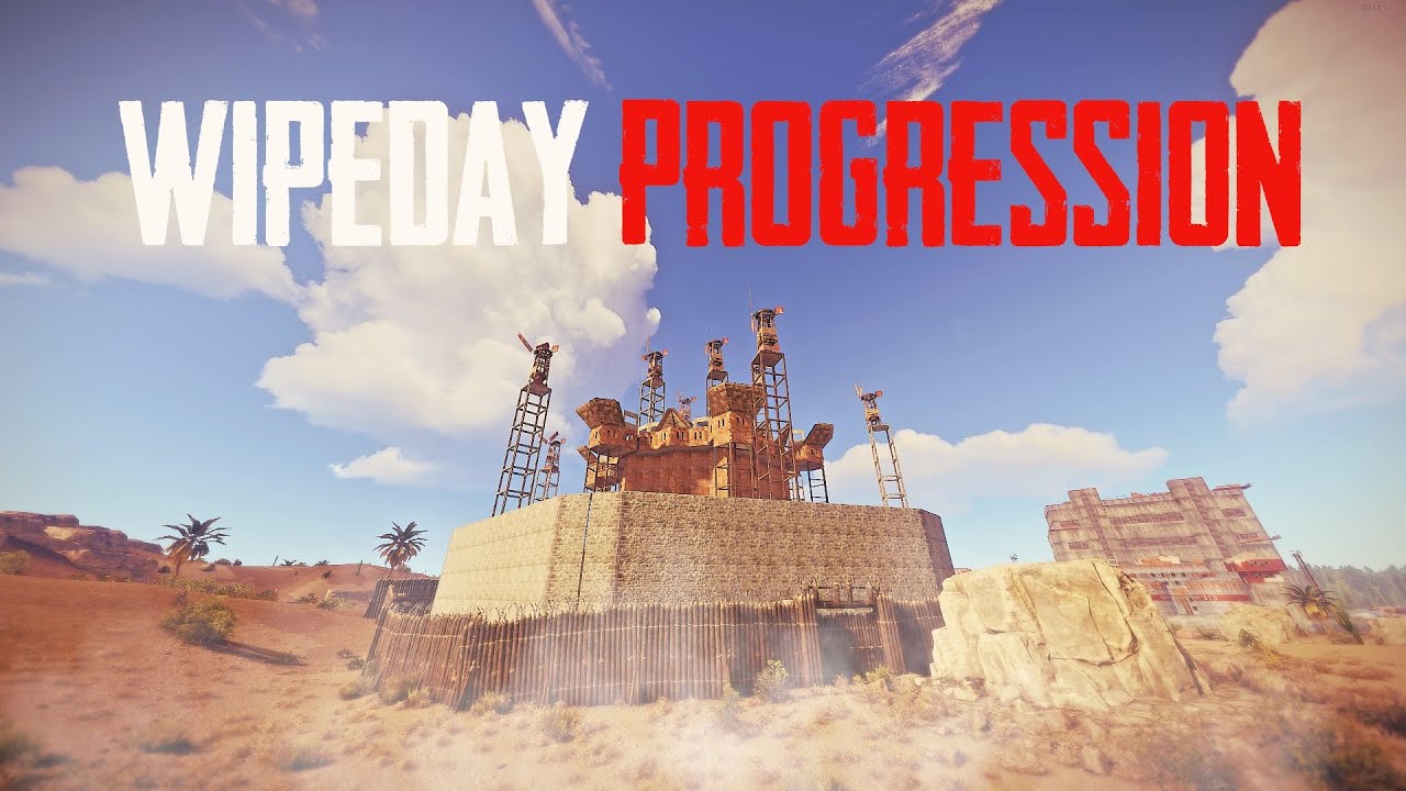 Rust | Zerg Progression | RAIDING EVERYONE ON WIPEDAY - YouTube