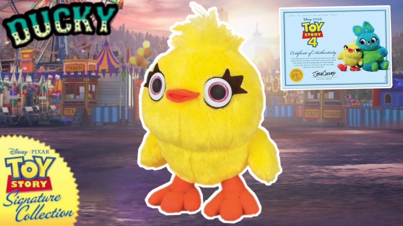 Review-Unboxing [Ducky] signature collection Toy story 4 - YouTube