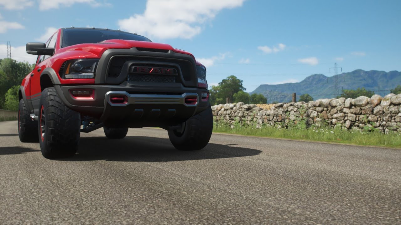 RAM Rebel TRX Off-Road- Forza Horizon 4 | Logitech g27 gameplay - YouTube
