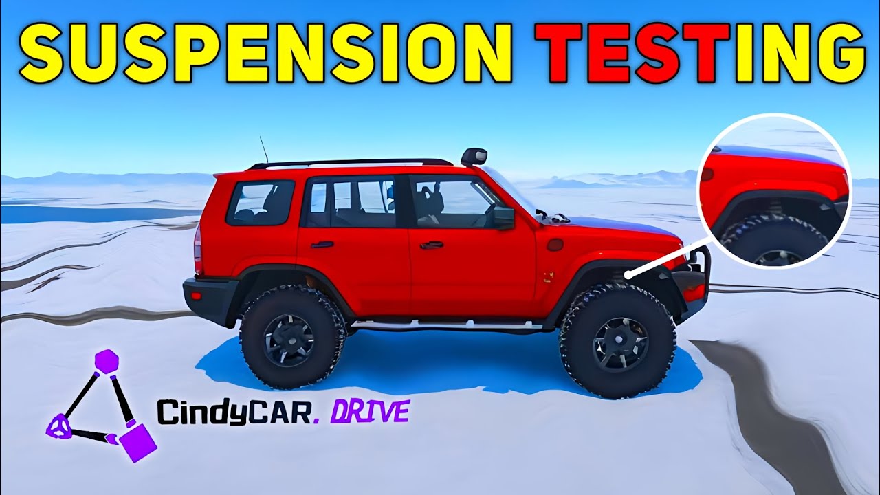 CARS vs ROUGH ROAD | Extreme Suspension Test Cindy Car Drive Part 2 ...
