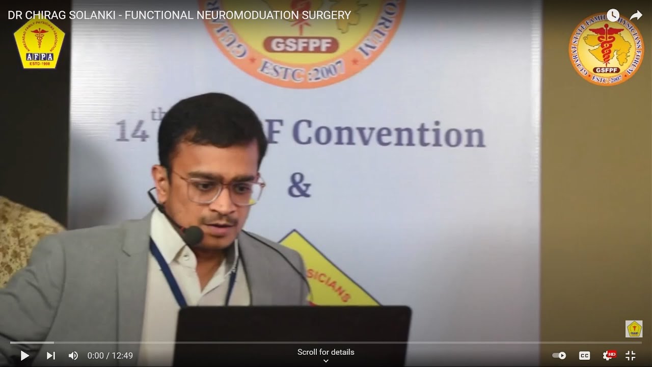 DR CHIRAG SOLANKI - FUNCTIONAL NEUROMODUATION SURGERY - YouTube