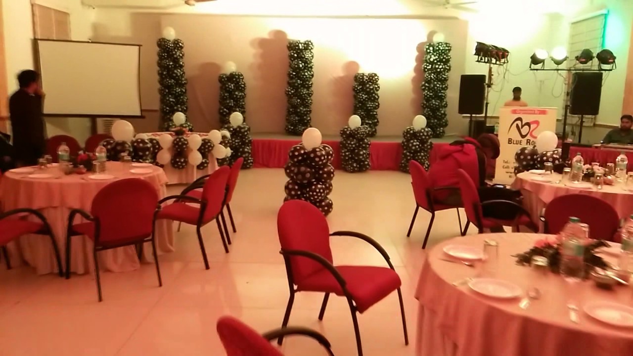 Low Budget Party Theme | Wedding Anniversary Theme | Simple Party Theme ...