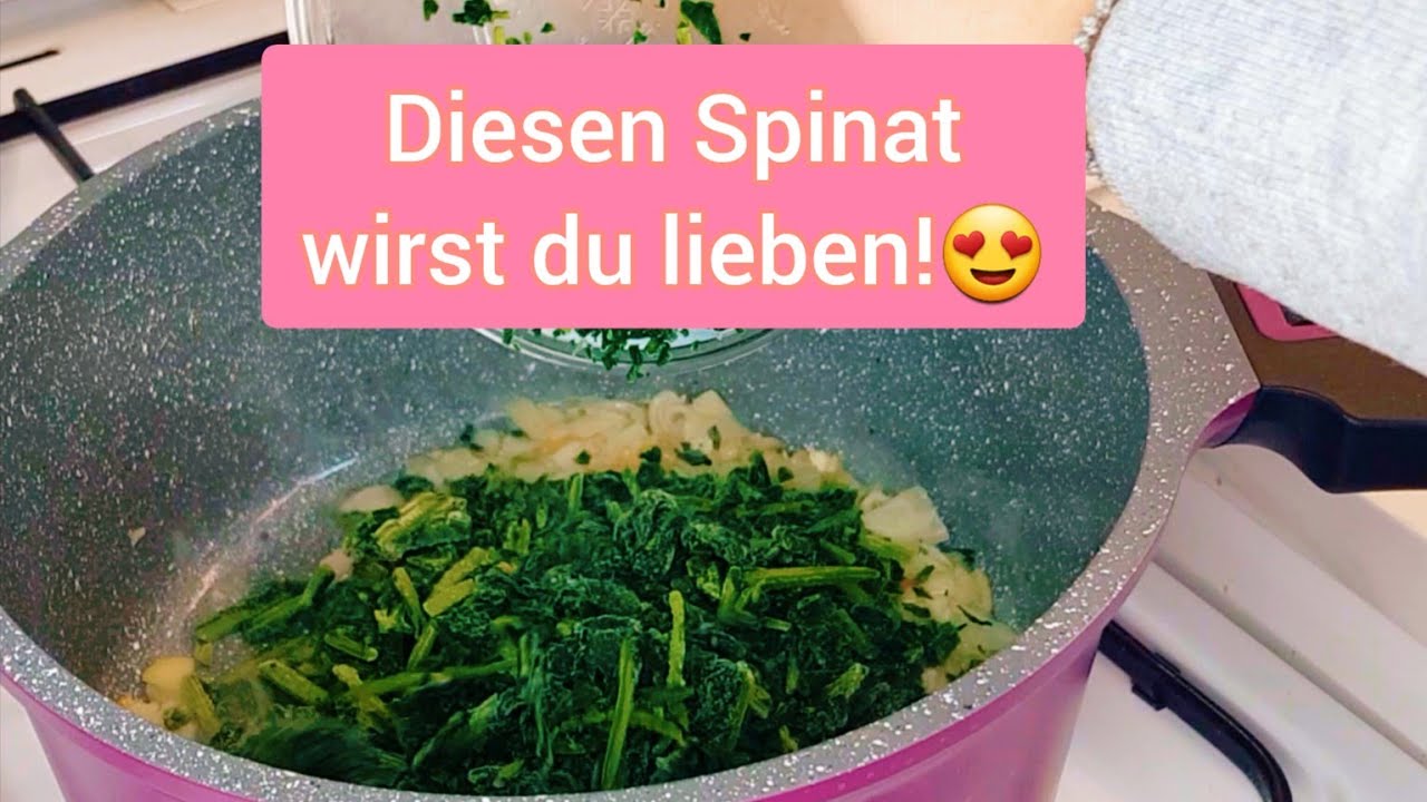 Dieses griechische Spinat Rezept wirst du lieben! 😍 Schnell und einfach ...