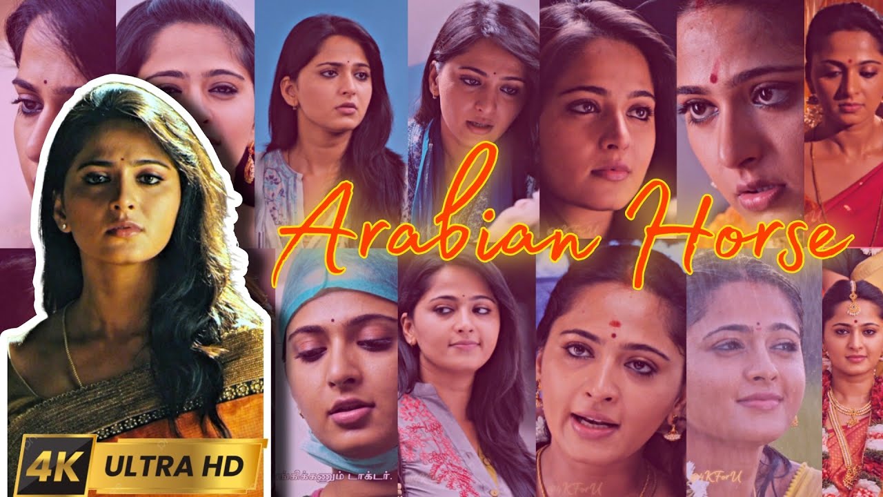 Arabian Horse Anushka Shetty Ho Face Compilation Thandavam Movie Ultra ...